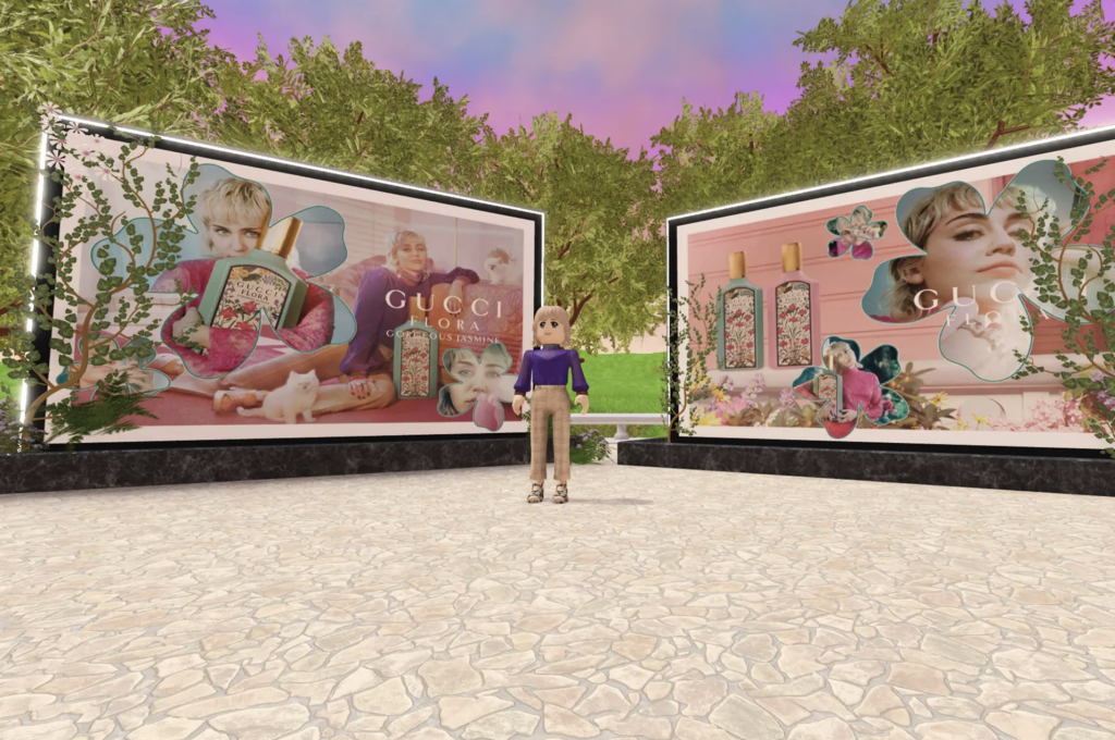 Gucci taps Miley Cyrus avatar for Roblox fragrance – WindowsWear