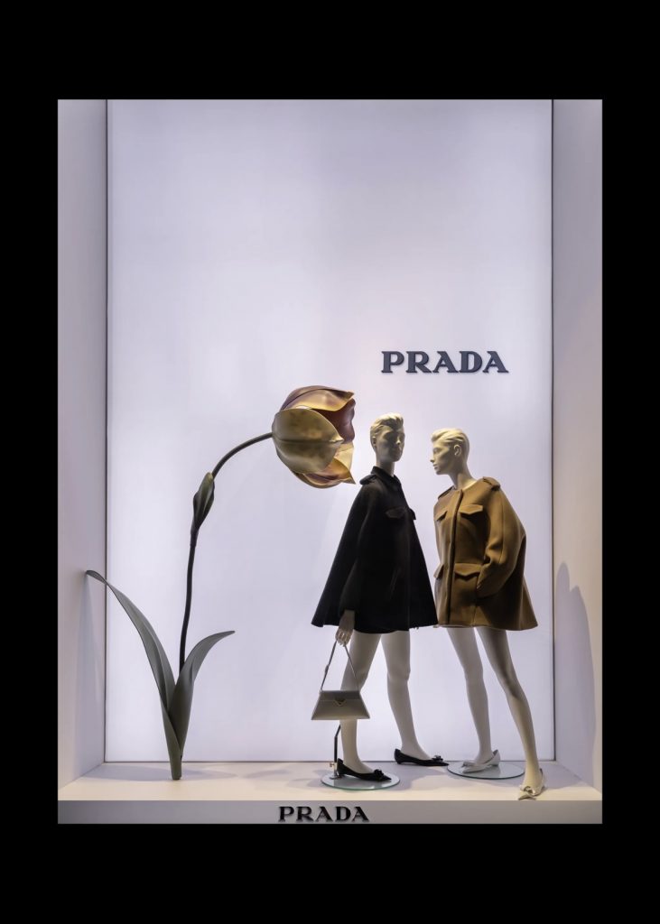 Prada’s Fall 2023 Collection Showcased in Bergdorf Goodman Fifth Avenue ...