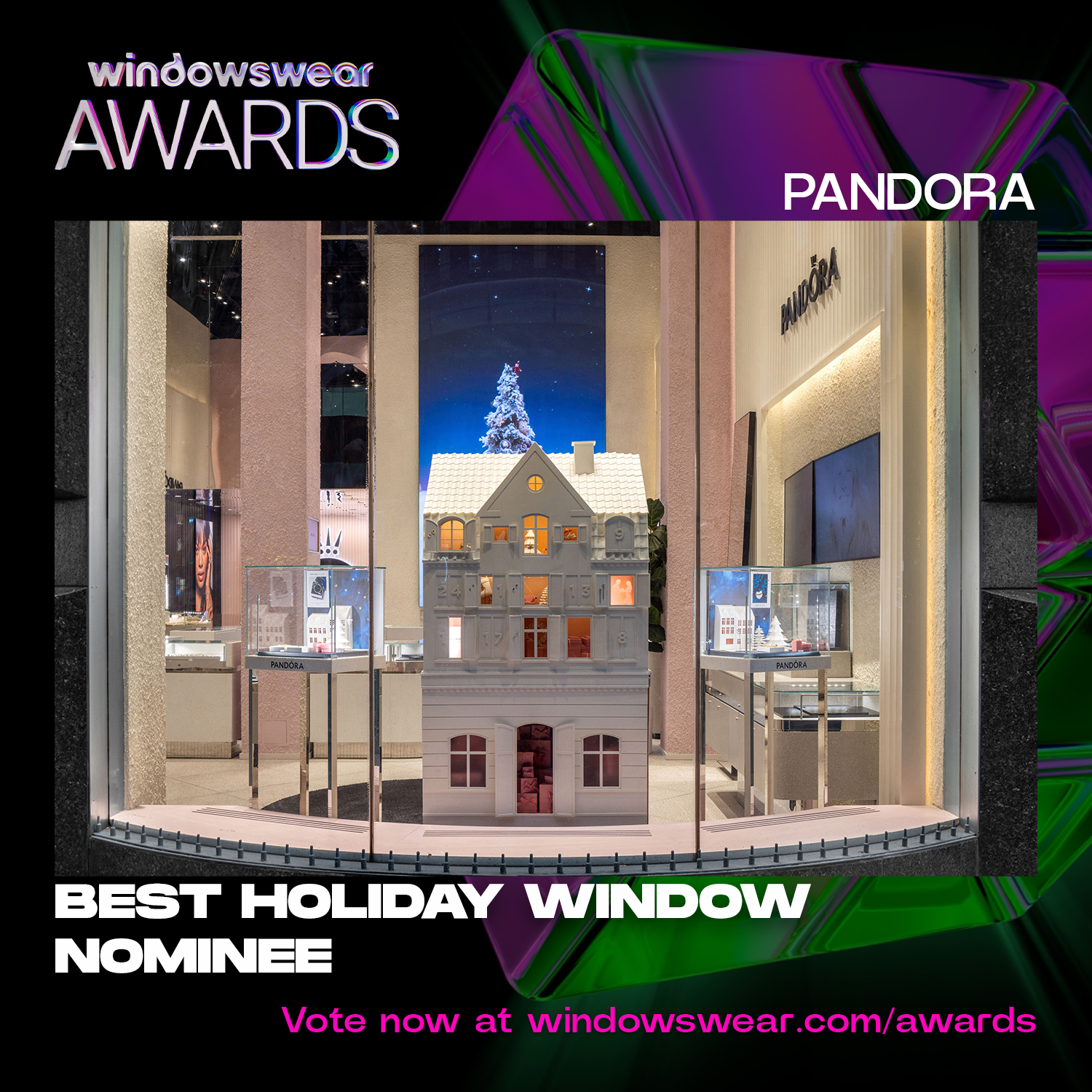 Pandora – WindowsWear Awards Nomination – WindowsWear