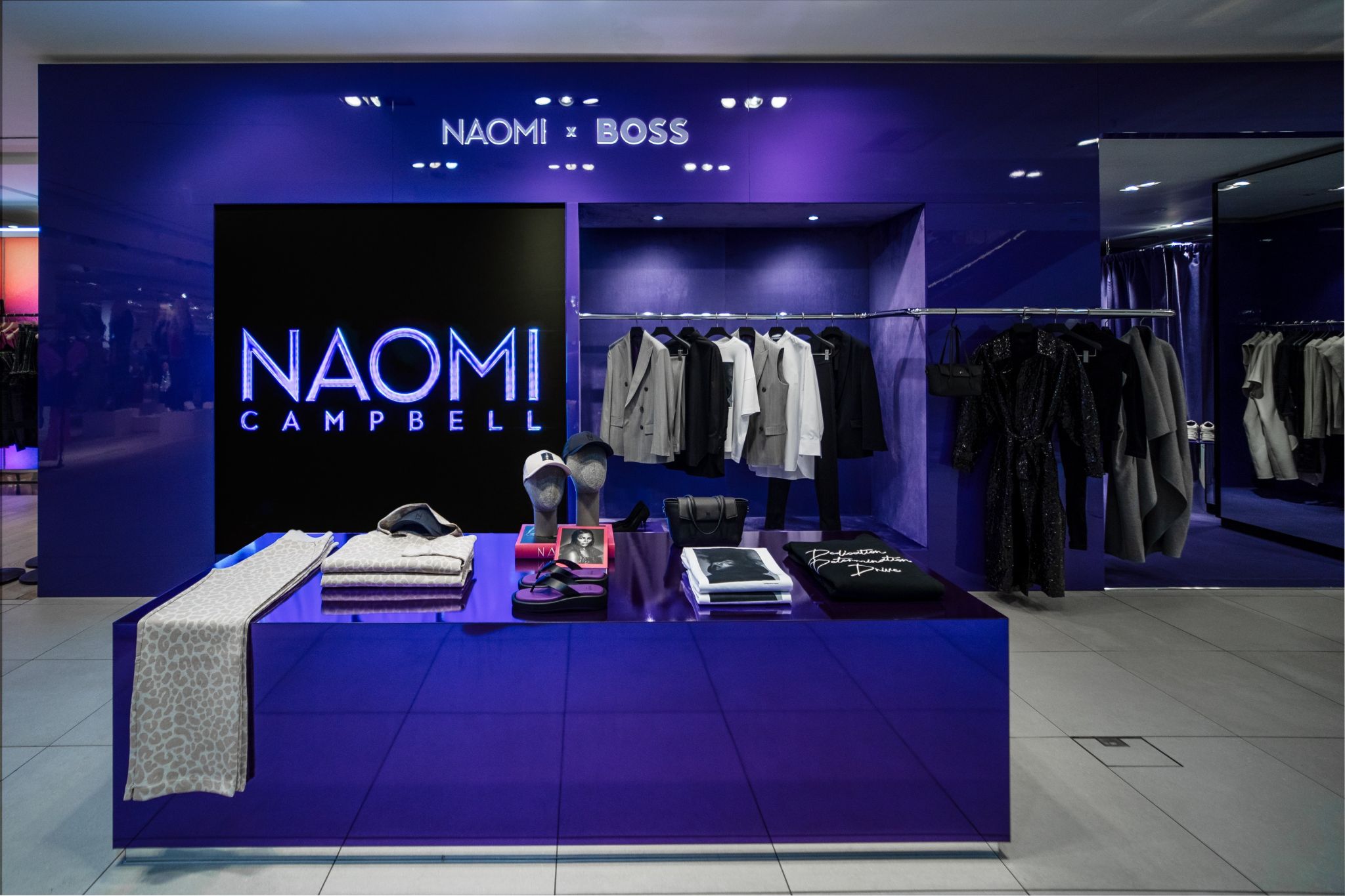 NAOMI x BOSS Pop-UP Space at the iconic Selfridges Store – WindowsWear