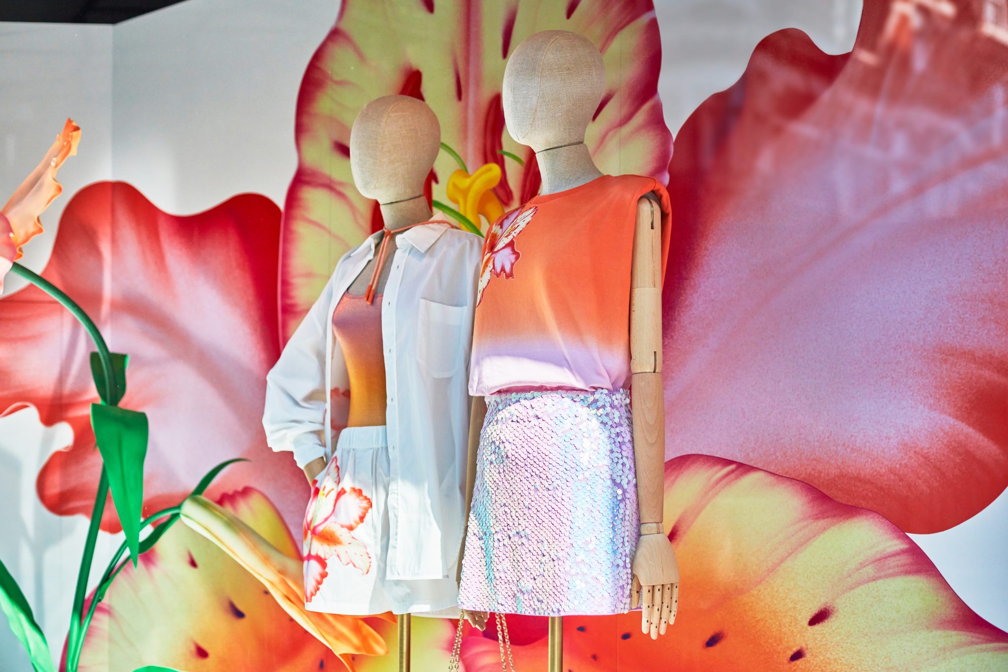 A Blooming Marvel: Maje x Selfridges Installation by Harlequin Design ...