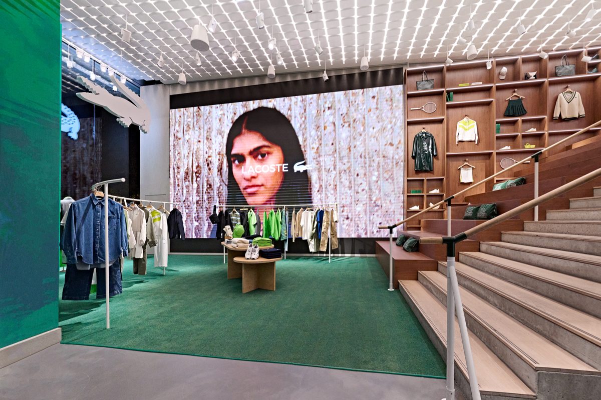 Lacoste Launches FW24 Pop-Up at Champs-Élysées Flagship Store – WindowsWear