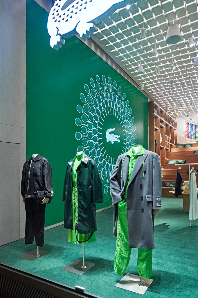 Lacoste Launches FW24 Pop-Up at Champs-Élysées Flagship Store – WindowsWear