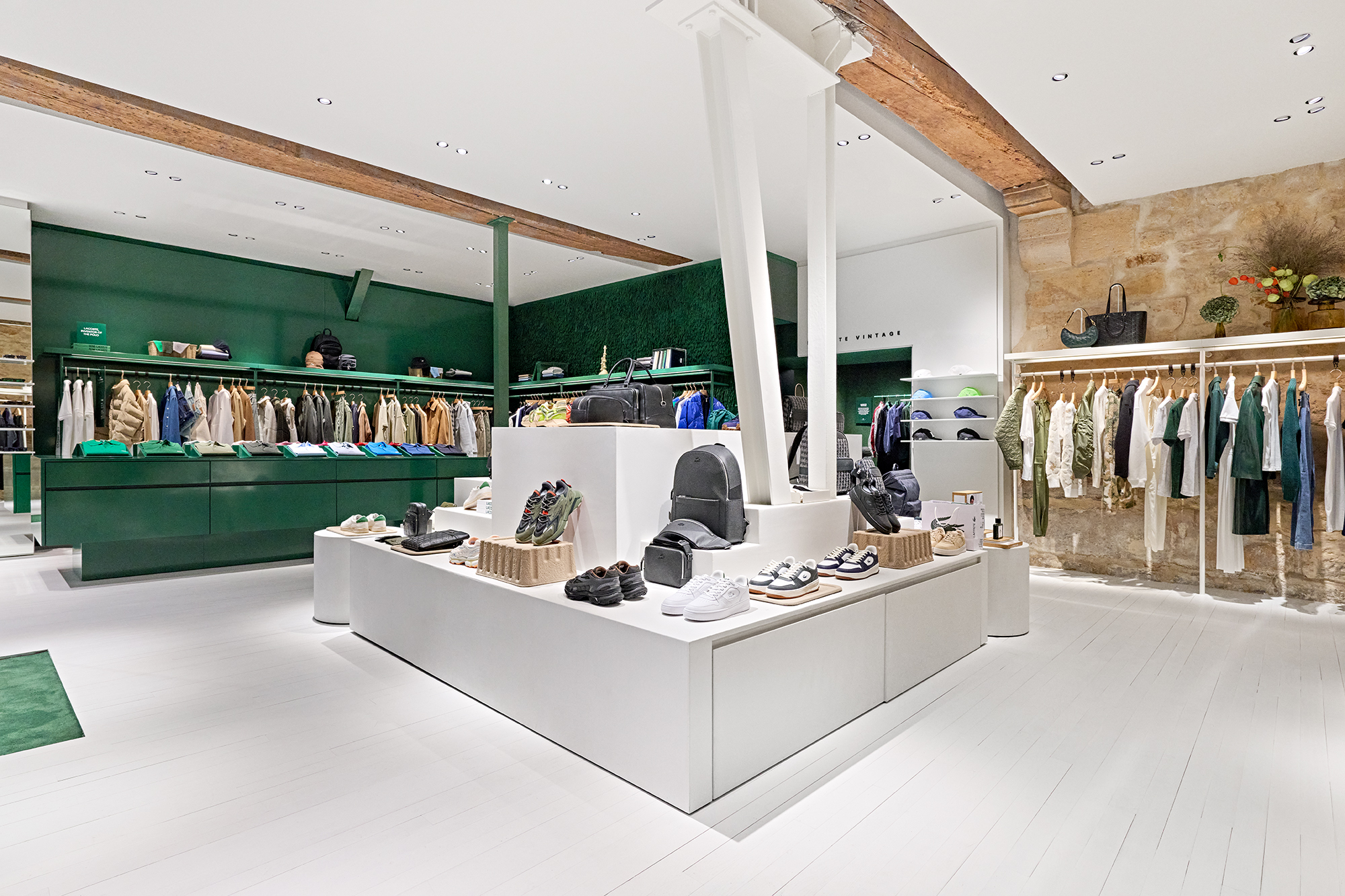 Lacoste Reopens The Doors of Its Marais Boutique with An All-New Design ...