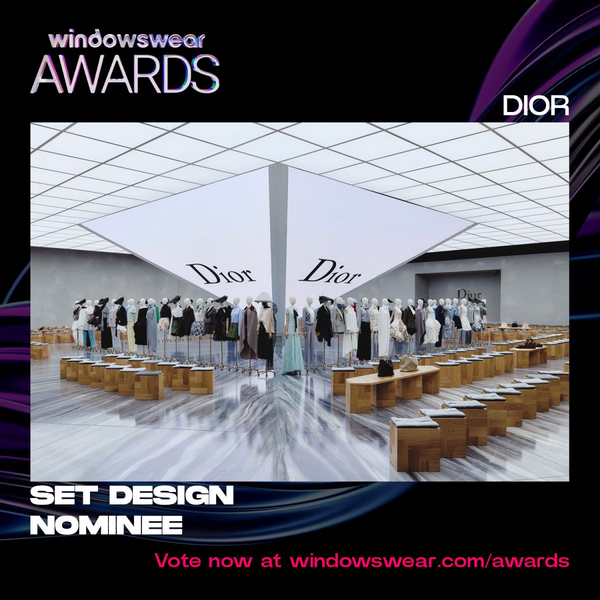 Dior – WindowsWear Awards Nomination – WindowsWear