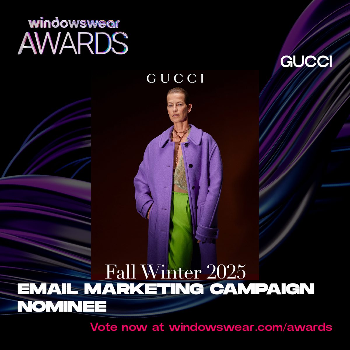 Gucci – WindowsWear Awards Nomination – WindowsWear