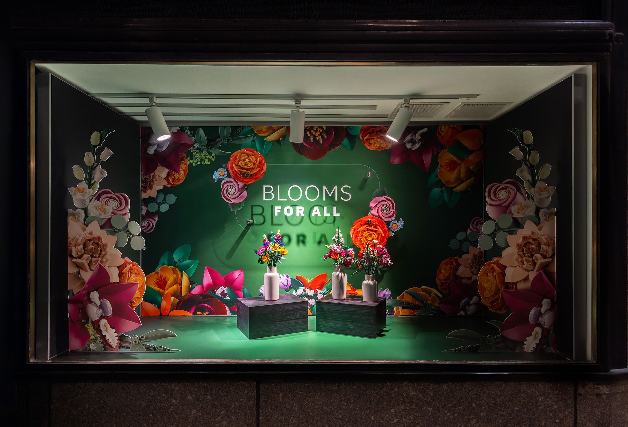 LEGO® Botanicals Bloom in Stunning Window Displays at Flagship Stores ...