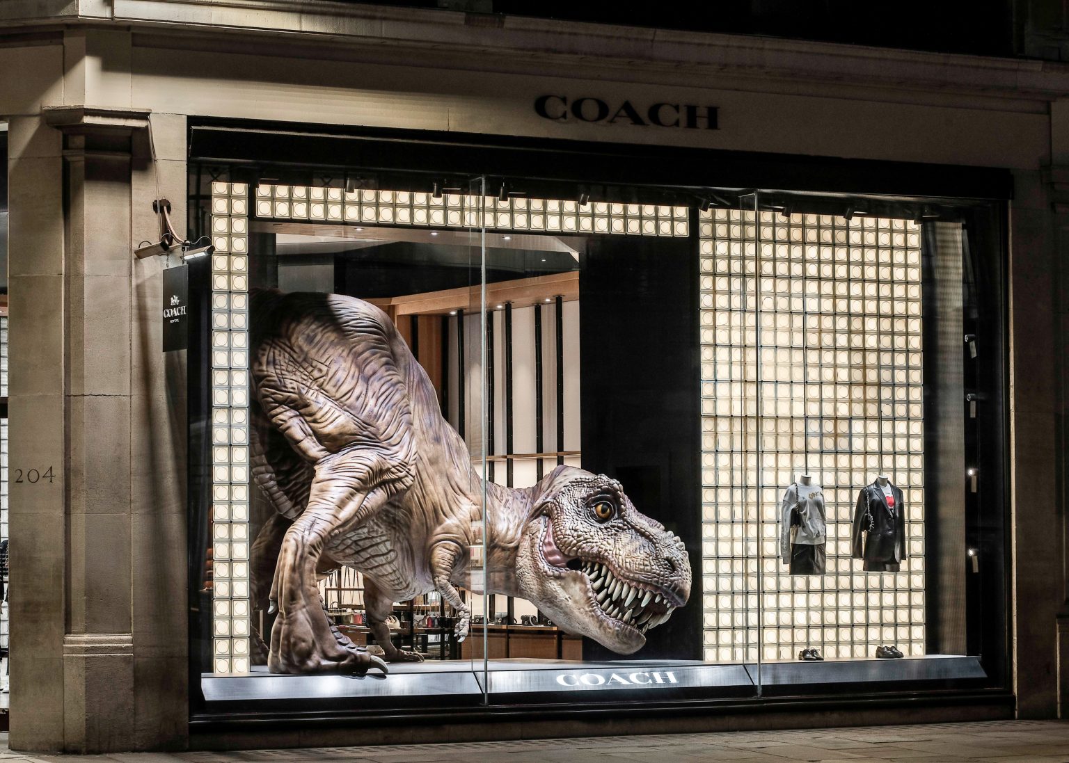 Coach Unleashes Rexy: A Larger-than-Life Installation on London’s ...